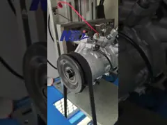 Car AC Compressor For performance test ,the reason why compressor is not cold