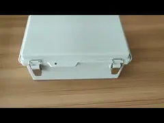 China 460x350x165mm ABS Enclosure With Hinged Cover for sale