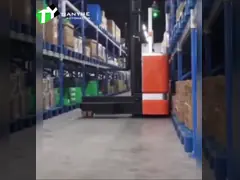 Carga 1500KG AGV alcanza camión carretilla elevadora elevadora altura de la pila 2m navegación láser