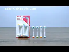 China Soft Bristle Replacement Brush Heads 4 Pack Electric Tooth Brush Heads for sale