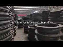 China Flexible Rubber Expansion Joints DN250 Pn10 Epdm Rubber Coupling Joint for sale