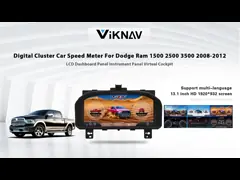Viknav Digital Cluster Automatic Speed Meter per Dodge Ram 1500 2500 3500 2008-2012 Virtual Cockpit LCD