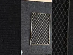Stainless steel wire rope net with frame