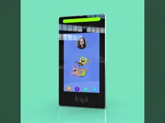 China JP1810 All-in-One 8-Inch Wall-Mounted Face Recognition Card Access Control Tablet supports storage of up to 50,000 faces for sale