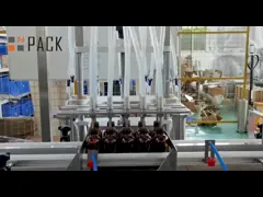 auto small bottle oral liquid syrup filling capping labeling machine price