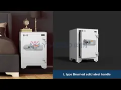 China White Durable Fireproof Safe Box Multiple Fire Prevention Design YB/FW-68 for sale