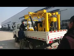 Fahrzeugmontierte Wasserbohranlage