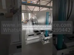 Gas fired 2ton aluminum melting furnace