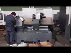 China Slant Bed Tck40 Hydraulic Chuck Cnc Turning Lathe Machine for sale