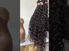 China Wholesale Virgin Human Hair Water Wave Vietnamese 100% Human Hair Bundles for sale