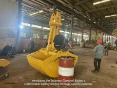 Excavator Clamshell Bucket customizable loading of large-capacity materials according to excavator model