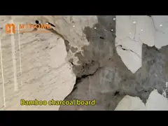 China Bamboo charcoal wood metal plate panel wood veneer panel wall panel bamboo wood fiber for sale