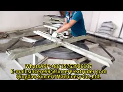 China Reinforced Composite HDPE Winding Pipe Extrusion Line Corrugated Pipe Making Machine for sale