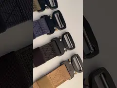 Cobra Tactical Belt, Nylon-Style Woven Belt, Multi-Function Training Belt for Men, Outdoor Versatile