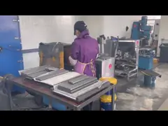 Tungsten carbide cold heading punch with screw threads