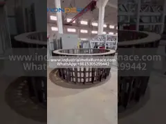 Lifting basket for the pit type heat treatment furnace