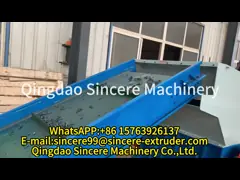 China 6 Meters Plastic Scrap Shredder Making Machine Plastic Pipe Sheet Crusher Shredder Carton Recycling Machine for sale