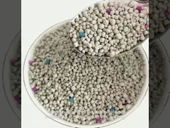 China Ball Type Bentonite Clay Cat Litter 0.8-3.8mm Size | Dust-Free Fast Clumping | OEM ODM Custom Scent for sale