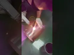 Dubbele glasvezel lasersweismachine met CCD handheld lasersweismachine