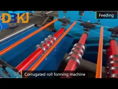 Corrugated roll forming machine