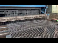 Stainless steel 304 316 crimped woven wire mesh