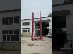 Professional cargo winch lift, auto cargo lift, cargo platform lift