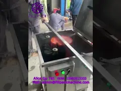 L15  Brush washing machine for Chemical bucktes