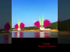 Chinese Factory Daytime Cake Fireworks Coloured Smoke Fireworks