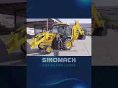 WZC20 Powerful Compact Backhoe Loader Small With Weichai / Cummins Engine