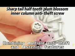 China Custom T15 Stainless Steel Hex Socket Head Pin Torx Security Anti Theft Screw for sale