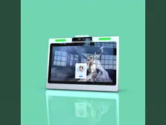 China JP1307 13-Inch Desktop Facial Recognition Visitor Machine Utilizes deep learning algorithms, supporting 1:N facial comparison for sale