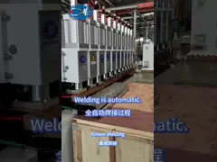 China Gantry Galvanized Door Edge Projection Multi Point Head Spot Welding Machine for sale