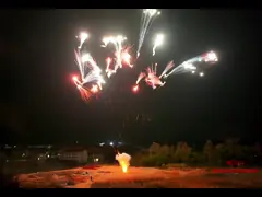 China Hunan Factory Wholesale Daytime Fireworks Cake Fireworks Colorful Smoke Fireworks Cake 2024