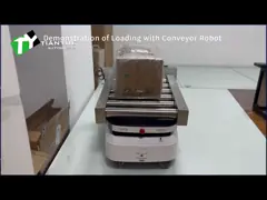 China Mecanum Wheels  AMR Autonomous Mobile Robot Load 5KG Autonomous Mobile Vehicle for sale