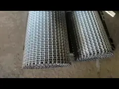 carbon steel honeycomb wire mesh conveyor belt