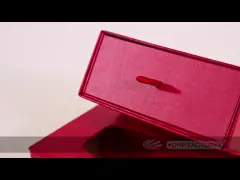 Customized White Collapsible Rigid Boxes Without Magnets For Gifts