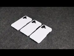 3D Film Sublimation Blank Phone Case Tpu Pc Mobile Cell Phone Cover For IPhone