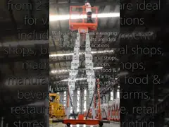 Aluminum Alloy Retractable Platform