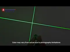 China Cross Line Diode Laser Modules 520nm 10mW Green Crosshair Laser Alignment for sale