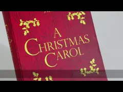 Red Square Gift Box Custom Made Rigid Boxes With Foam And Paper Insert