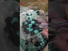 China MPO / MTP - LC Fan Out Fiber Optic Cable 0.9mm SM Simplex Fiber Cable for sale