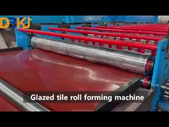 New glazed roof sheet roll forming machine