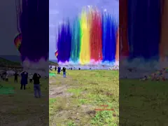 Buy Daytime Fireworks From China Wholesale Cake Fireworks Pyrotechnics Colorful Smoke Fireworks Cake