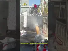 China Strong Wear Resistance Thermoplastic Hot Melt Road Line Marking Powder Coating Material for sale