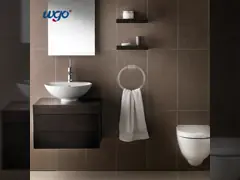 China 4kg Removable Hanging Bathroom Towel Ring Holder polyvinyl chloride Sticker for sale