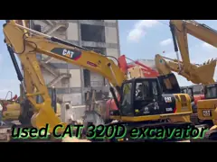 China CAT 320 Original Japan Excavator and Low Operating Weight of 20930 KG with CAT Engine for sale