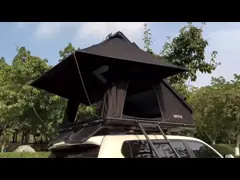 2-3 Person Outdoor Camping Car Roof Top Tent Aluminum Hard Shell