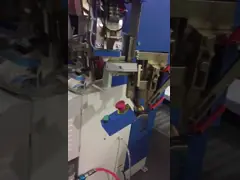 Shoe back part moulding machine
