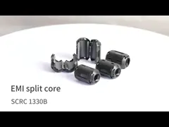 Customization SCRC/SCNF type RFI EMI ferrite core plastic shell clip-on noise for 3.5mm-13mm cable