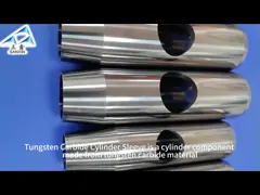 China Solid Carbide Wear Tools Tungsten Carbide Piston Cylinder Sleeve for sale